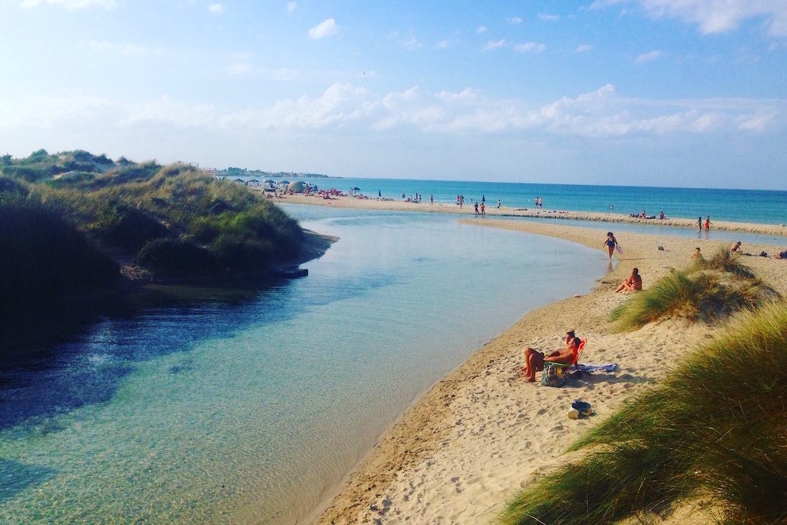 Fiume Idume e foce a Torre Chianca, fotogramma di bellezza - PressInBag ...